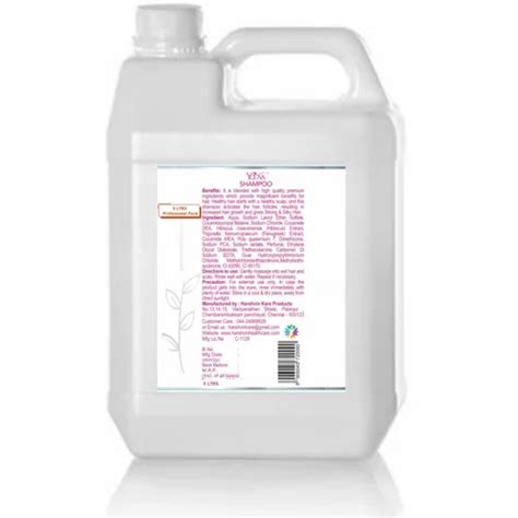 Yoova Smooth And Silky Shampoo 5ltrs Professional Pack At Best Price In