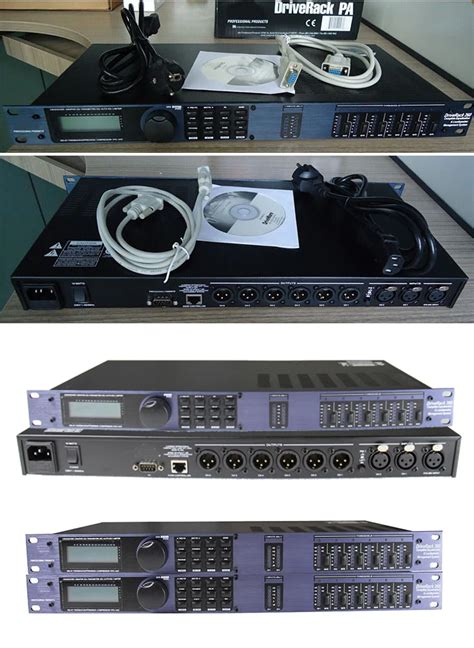 Pa2 2 Input 6 Output Professional Audio Dsp Digital Speaker Processor For Concert