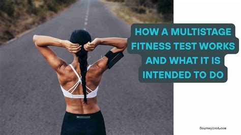 How A Multistage Fitness Test Works And What It Is Intended To Do