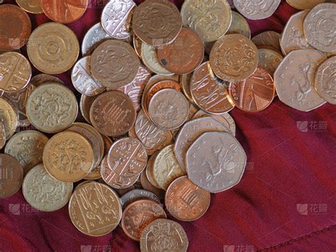 英国背景红色天鹅绒英镑符号天鹅绒水平画幅无人金融欧洲银行业