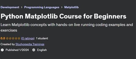 Python Matplotlib Course For Beginners Scriptmafiaorg Download