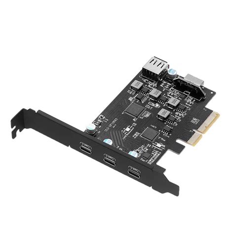 5 Port Usb 32 Card 5 Port 2x Usb C 3x Usb A 20gbps Pcie To Usb 32