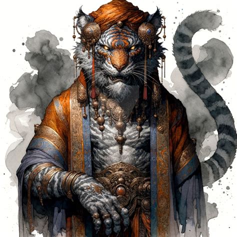 Anthropomorphic Tiger Man Oriental Assassin 6 By Dissunder On Deviantart