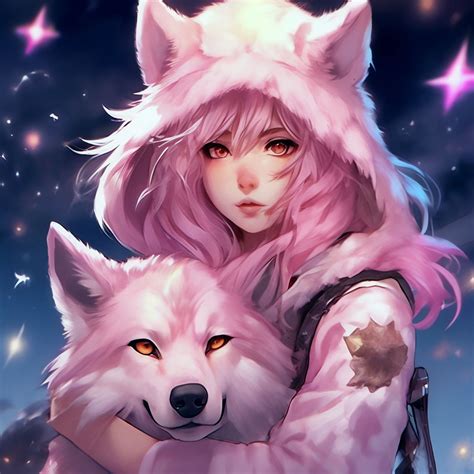 Pink Anime Wolf Girl Wallpaper Animewallpapers Stories Wattpad