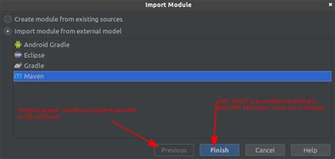 No Next Button When Importing Maven Projects In Intellij Stack Overflow