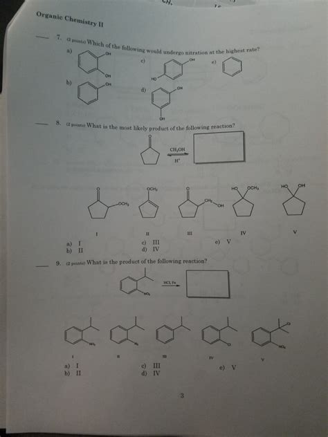 solved organic chemistry ii 7、02 points which of the