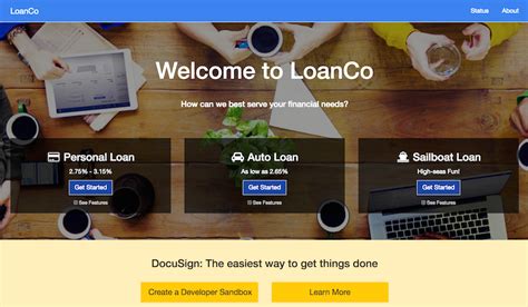 Youre Approved New Loanco Sample App Now Available