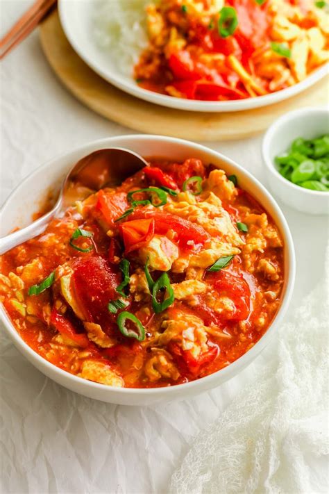 Chinese Tomato Egg Rice 番茄炒蛋饭 Sift And Simmer