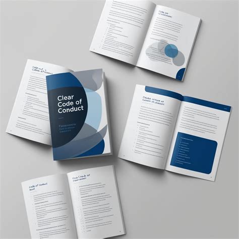Clear Code Of Conduct Booklets Imprint Packages