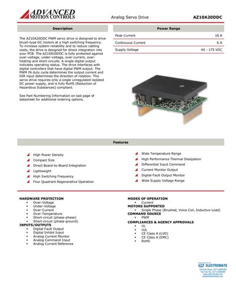 Rotary Encoder Spec Sheetpdf Computer Peripherals Computing
