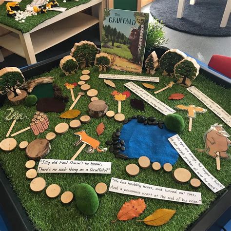 📚 The Gruffalo 📚 This Gruffalo Storytelling Tray Was Set Up On Friday Alongside Our Writing
