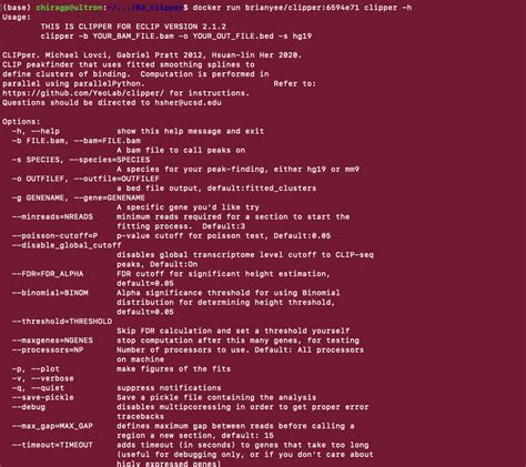 segmentation fault issue · issue 88 · yeolab clipper · github