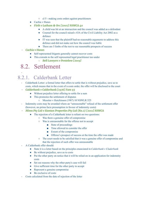 Complete Course Notes 70104 Civil Practice Uts Thinkswap