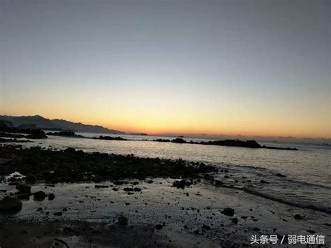 青島海灘日出 每日頭條