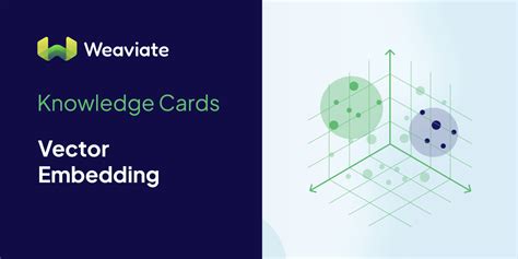 Vector Embedding Weaviate Knowledge Cards