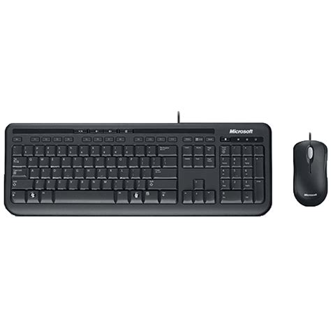 بهترین قیمت خرید کیبرد و ماوس مایکروسافت مدل Microsoft Wired Desktop