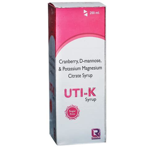 Buy Uti K Sugar Free Syrup 200 Ml Online At The Best Price Sastasundar