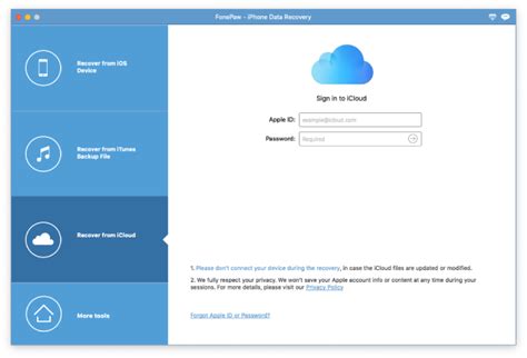 How To Recover Icloud Sync Files Fonepaw Solutions To Pciosandroid Devices Data Recovery