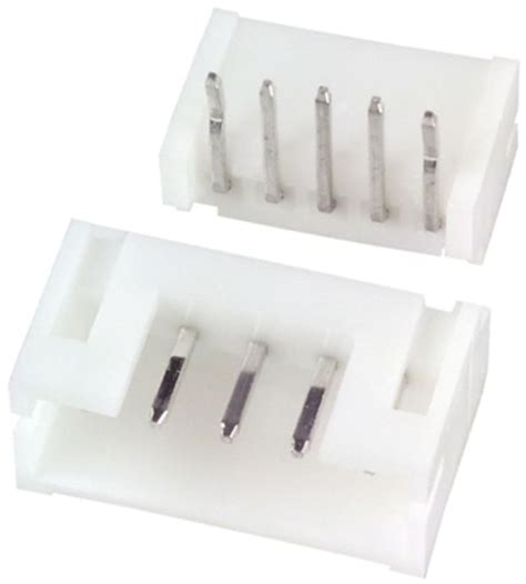 S5b Ph K S Lf Sn Jst Jst Ph Series Right Angle Through Hole Pcb Header 5 Contact S 2 0mm