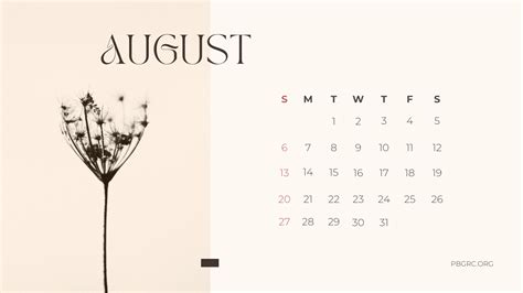 August Calendar Wallpapers Top Free August Calendar