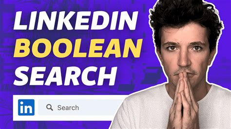 how to use linkedin boolean search with examples