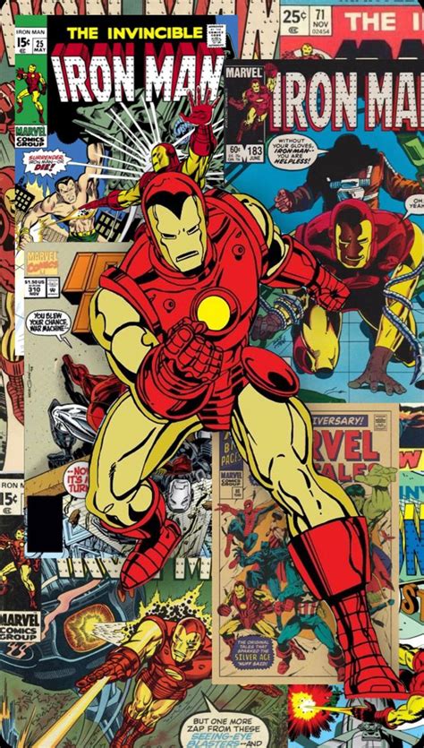 Iron Man Comic Wallpaper Marvel Comics Vintage Iron Man Comic Iron