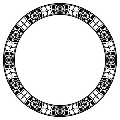 Circular Border Decor Vector Art Icons And Graphics For Free Download