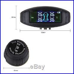 Car TPMS PSI BAR Tire Tyre Pressure Monitoring System With 4 External Sensors Tire Pressure Sensor