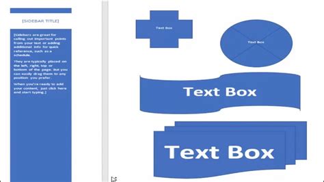 How To Add Or Insert Text Box In Microsoft Word 2017 Youtube