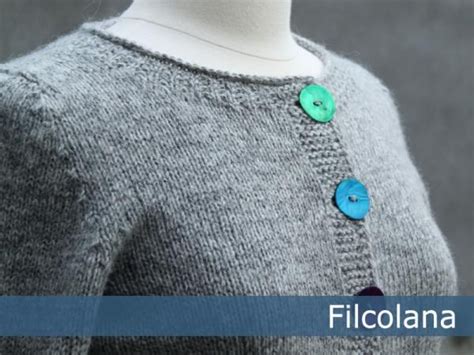 Heidi Filcolana Knitting Inspiration Cardigan Pattern Pattern