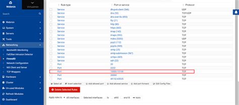 Webmin Virtualmin Port Number With Cloudflare Virtualmin