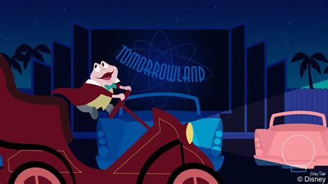 Disney Doodle Mr Toad Takes A Sci Fi Ride At Disneys Hollywood Studios Disney Parks Blog