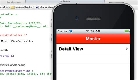 Designing A Custom Iphone App Navigation Bar Designmag