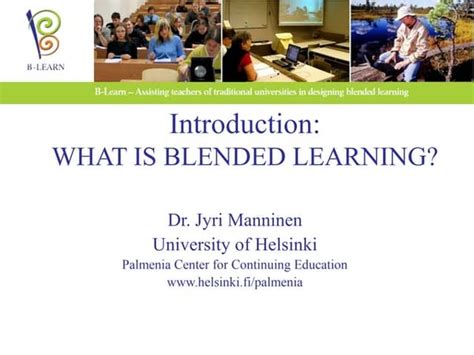 Blended Language Learning Strategies Lecture Sèvres July 2011