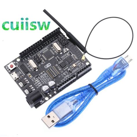 Uno R3 Wifi Atmega328p Esp8266 หน่วยความจํา 32mb Usb Ttl Ch340g สําหรับ Arduino Uno