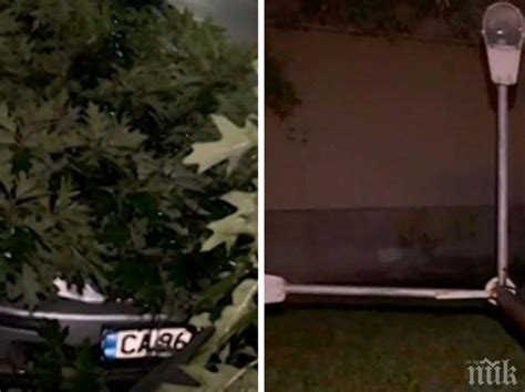 Бури удариха Берковица и Перник времето се влошава КАРТА