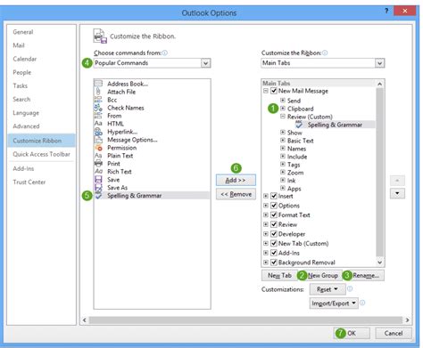 Customize The Ribbon Bar In Microsoft Outlook 2016 Parkway Tech