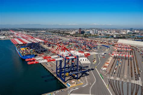 Long Beach Container Terminal Contains Fewer Pollutants And Will Be Net Zero Auto Connected