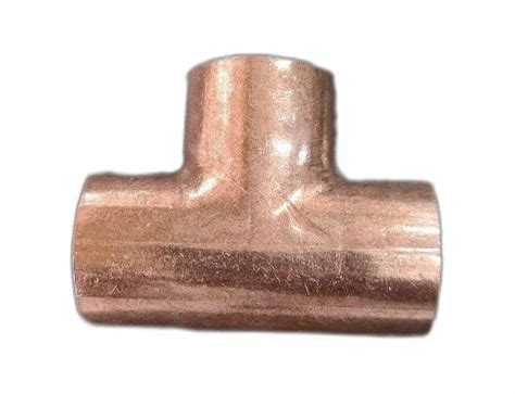 1 Inch Reducing Copper Tee Pipe At ₹ 230 Piece In Secunderabad Id 27220549091