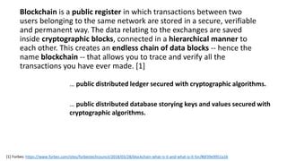 Introduction To Blockchain PPT