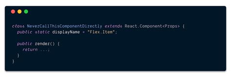 Using Component Dot Notation With Typescript To Create A Set Of