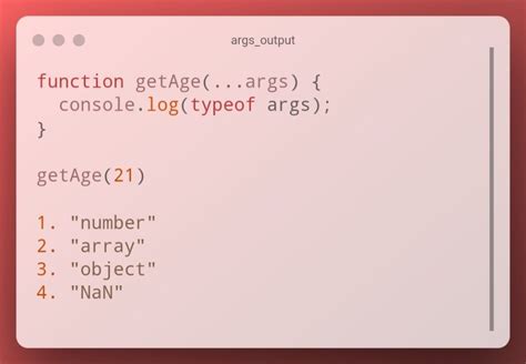 Prasanth Ramanathan On Linkedin Javascript Function Args Typeof
