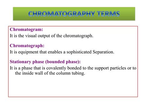 Basics Of Chromatographyppt