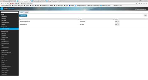 All Users Can T See Netlogon After Doing A Restore Config Bug NethServer Community