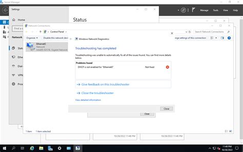 Static Ip Addresss Are Not Working When Trying To Configure A Server