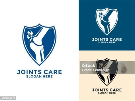 관절 뼈 로고 벡터 뼈 관절 로고 디자인 개념 무릎 케어 로고 템플릿 건강 관절 로고 기호 아이콘 개념에 대한 스톡 벡터 아트