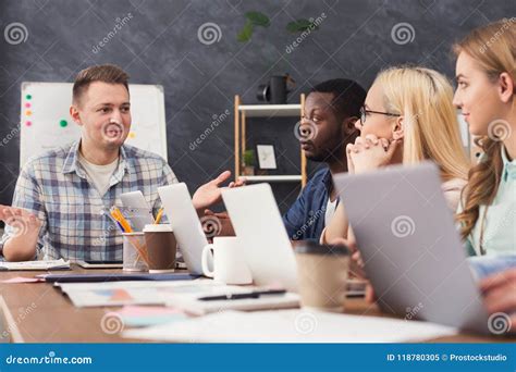 Programmers Working In Software Developing Company Stock Image Image Of Electronics