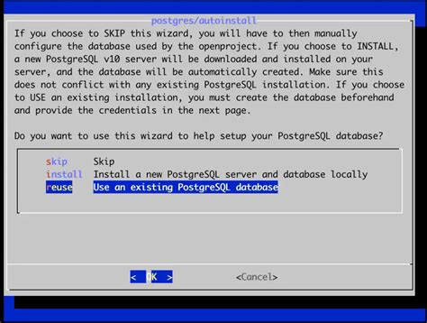 Deploying Openproject With A Database For Postgresql Scaleway Documentation
