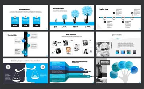 Flexible PowerPoint Template 65151 TemplateMonster Powerpoint Vorlagen Power Point