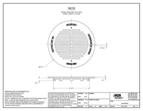 18 Drop In Nyloplast Detail